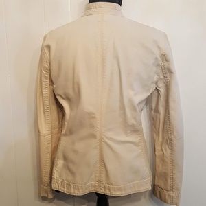 GAP | Jackets & Coats | Gap Khaki Beige Denim Jacket Size Xl Band ...